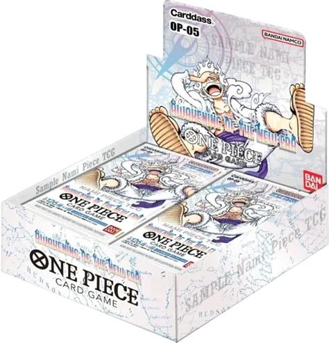 Paramount War Booster Box Paramount War One Piece Card Game