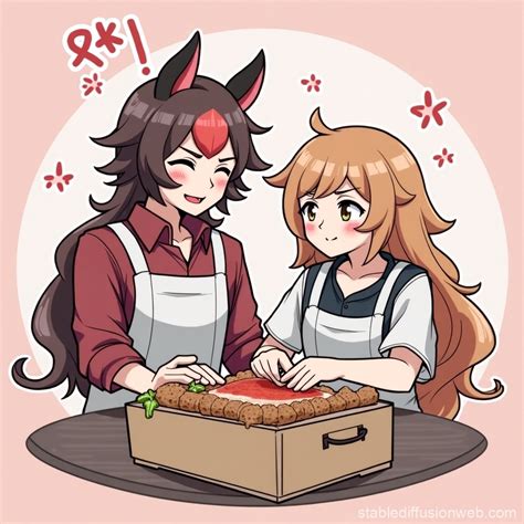 Cute Character Stable Diffusion Online