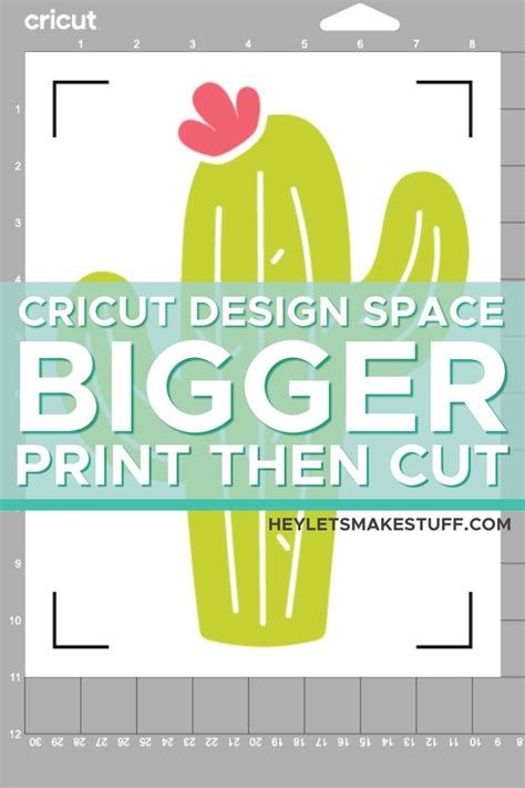 New Larger Cricut Print Then Cut Size And How To Use It Cricut Print And Cut Large Scrapbook