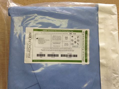 New Teleflex 9466 Arrow Oncontrol Bone Lesion Biopsy System Tray 11ga