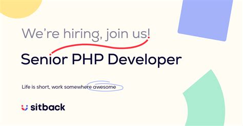 Senior Php Developer Sitback Solutions