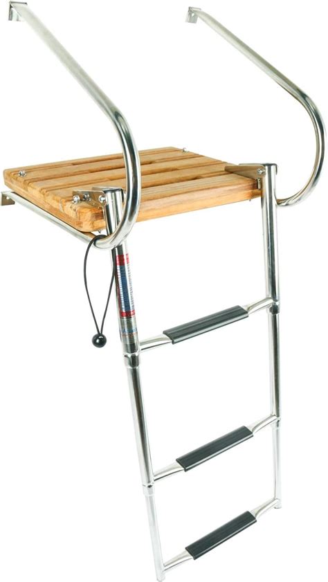 Yaemarine 3 Steps Stainless Boat In Board Folding Ladders
