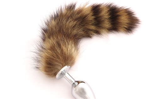 Butt Plug Tail With Raccoon Tail Anal Sex Toys For Sexy Etsy