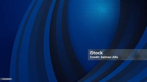 대각선 진한 파란색 줄무늬 패턴의 배너 디자인 진한 파란색 배경 현대 선 줄무늬 곡선 추상 프리젠 테이션 배경 0명에 대한 스톡 벡터 아트 및 기타 이미지 Istock