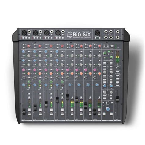 Solid State Logic BiG SiX 18 Input Desktop Analog Mixer And Interface City Music Singapore