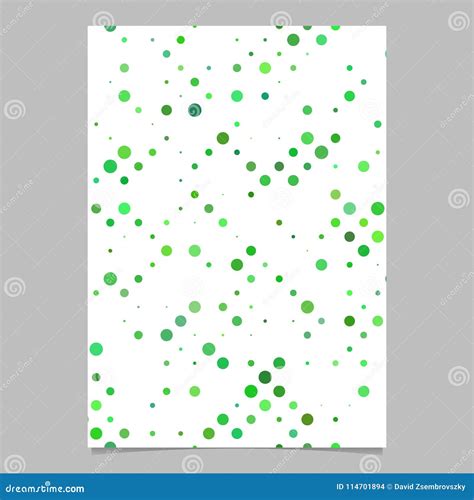 Repeating Circle Pattern Brochure Background Template Stock Vector Illustration Of Backdrop