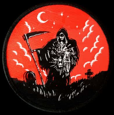 Download Grim Reaper Red Moon Patch
