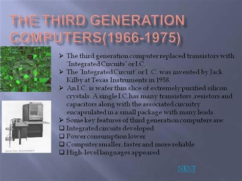 Computers Third Generation