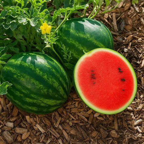 50 Mini Love Watermelon Seeds Sweet Early Harvest Compact Vines Etsy