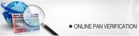 Online PAN Verification In Delhi ID 6499696588