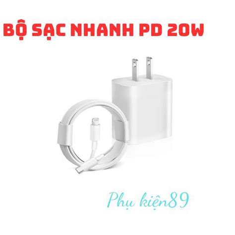 Sạc Nhanh Pd 20w Dành Cho Ip X Xsm 11 11 Prm 12 12prm 13 13pro 13prm 14 14prm An Toàn ổn