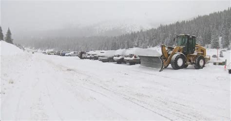 Vail Pass Parking Lot Gets Smaller Cbs Colorado