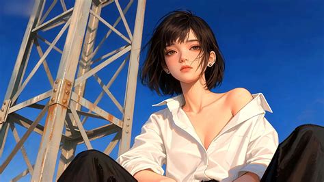 Cute Anime Hot Girl Live Wallpaper 4k
