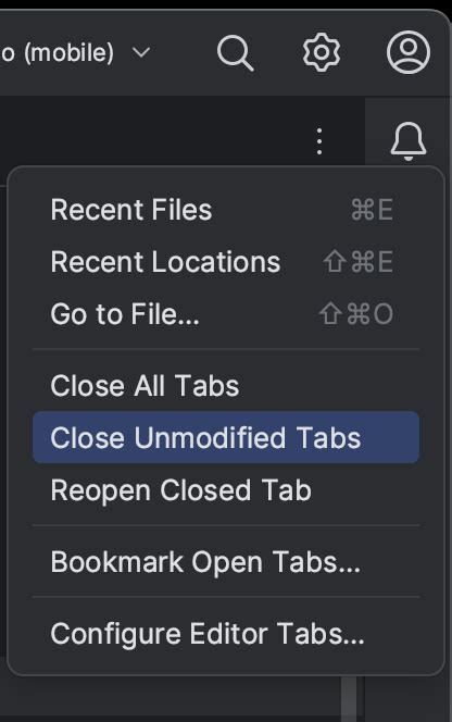 Xcode How To Show Only Changed Files In Android Studio Stack Overflow