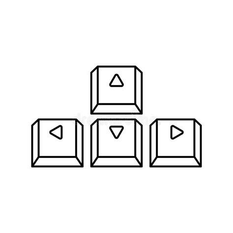 Keyboard Button Icon Vector Stock Vector Illustration Of Isolated Laptop 291188807