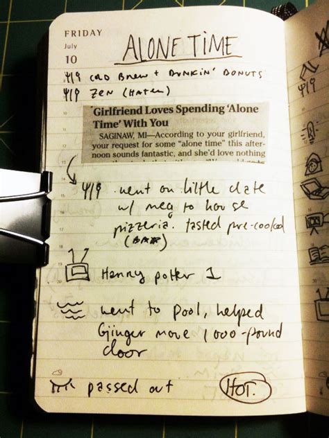 ON KEEPING A LOGBOOK