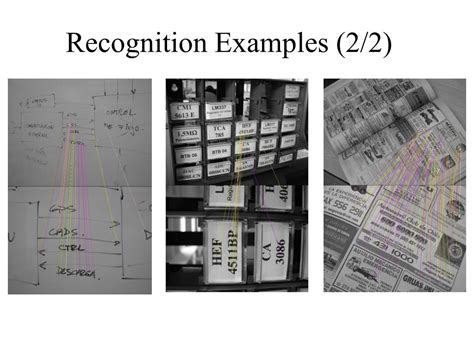 Ppt Object Recognition Using Local Descriptors Powerpoint Presentation Id 1714257