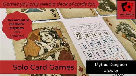 Solo Card Games Mythic Dungeon Crawler Tournament Of The Mythic