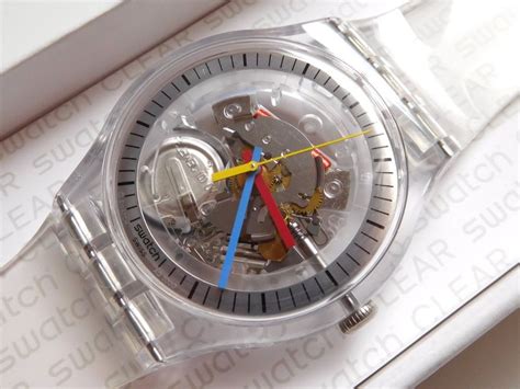 Swatch So29k100 Clearly New Gent 41mm Skelett Ovp Ungetragen Neu