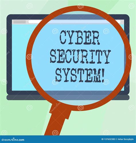 Conceptual Hand Writing Showing Cyber Security System Business Photo Text Techniques Of