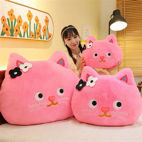 Pok Dot Cat Doll Cute Pok Dot Cat Pillow Cushion Plush Toy Sleeping Doll Pillow Batch Buy Pok