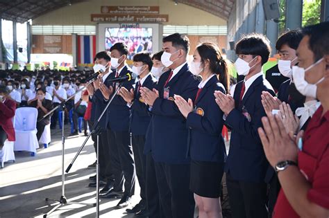 พิธีไหว้ครูช่างองค์พระวิษณุกรรม วิทยาลัยเทคนิคสุพรรณบุรี ประจำปี ๒๕๖๕ วิทยาลัยเทคนิคสุพรรณบุรี