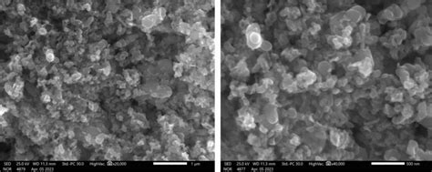 Sem Of The Prepared Mgo Fe2o3 Nanocomposite Download Scientific Diagram