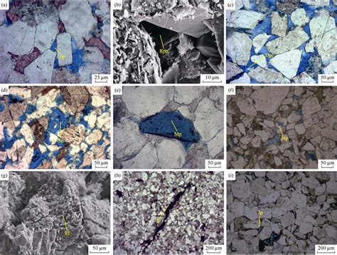 Characteristic Of Pores And Fractures In The Deep Buried Reservoirs Of Download Scientific