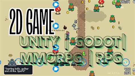 high quality unity 2d game godot 2d game with rpg game mmorpg by llc