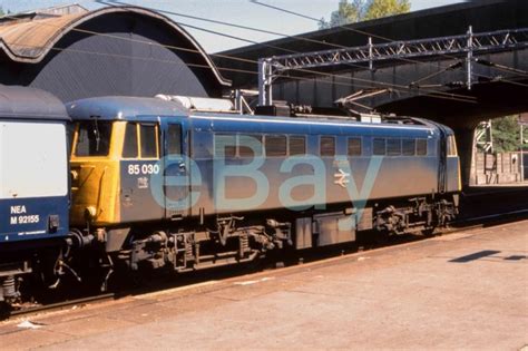 Uk Diesel Train Railway Photograph Of Class 85 85030 Loco Rm85 60 £1