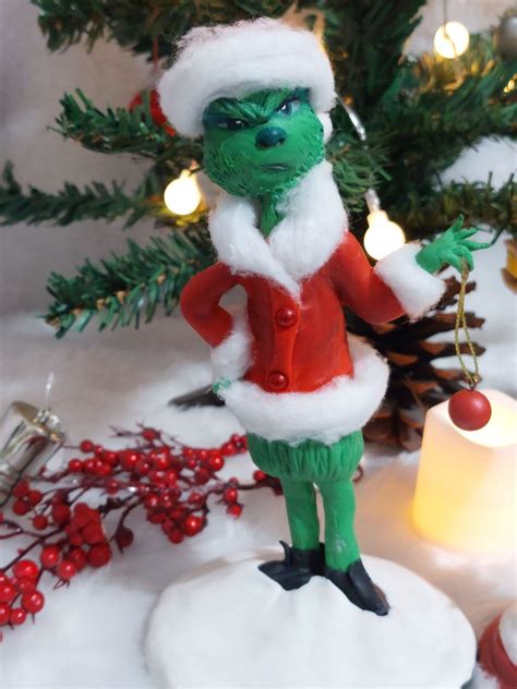Boneco Grinch Em Biscuit Elo7 Produtos Especiais
