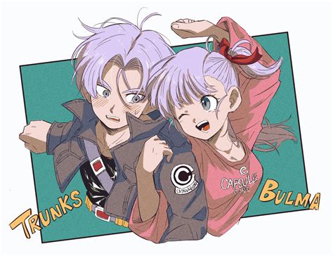 Bulma Trunks And Trunks Dragon Ball And 2 More Drawn By Aonanodb