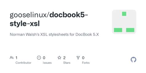 github gooselinux docbook5 style xsl norman walsh s xsl stylesheets for docbook 5 x