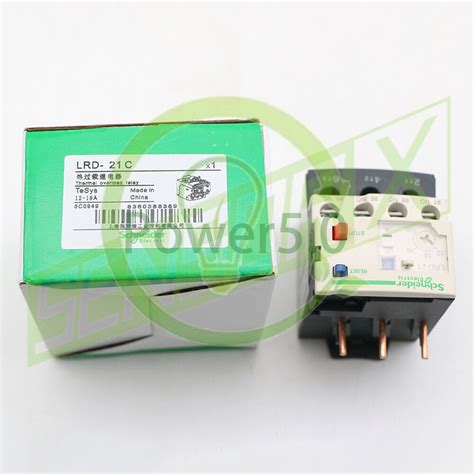 New Schneider Lrd21c Lrd 21c Lrd 21 C Thermal Overload Relay 12 18a