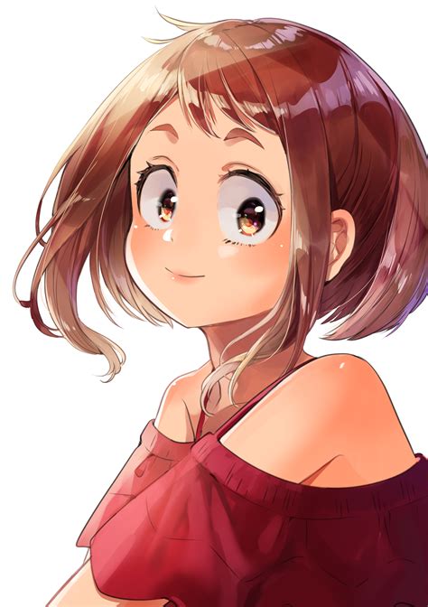 Safebooru 1girl Absurdres Bare Shoulders Blush Boku No Hero Academia
