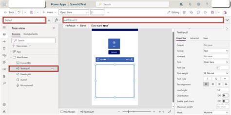 Creating Speech To Text Powerapps Using Azure Cognitive Services