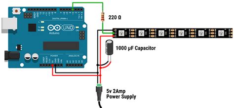 Advice For Wiring Ws2812e General Guidance Arduino Forum