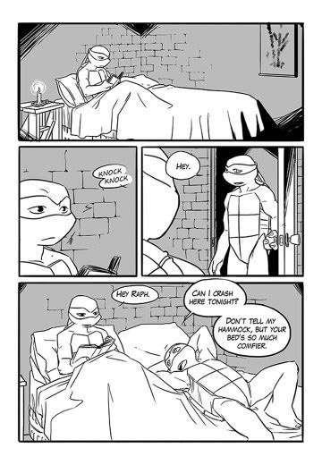 P Jo Art Raphie Is Drunk Leo Gives Assistance Tmnt Dj Eng