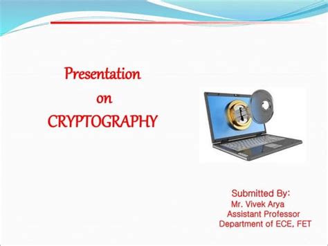 Presentationoncryptography Pptx