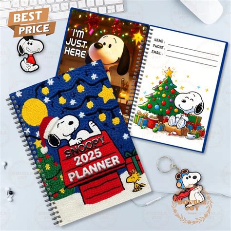 Im Just Here Snoopy 2025 Planner Doublejoydesigns