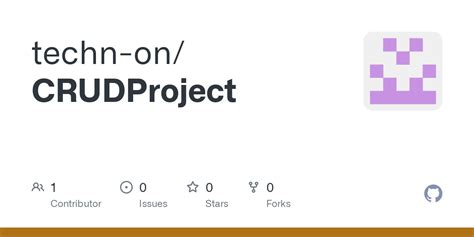 GitHub Techn On CRUDProject