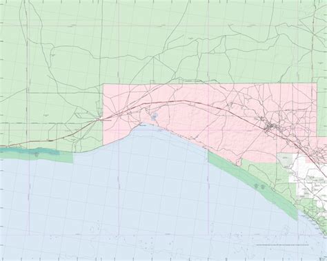 Getlost Map Sh5216 Nullarbor Australia Touring Map V15b 1 250 000 By