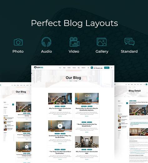 Archcode Architect Design Wordpress Theme Codemarket