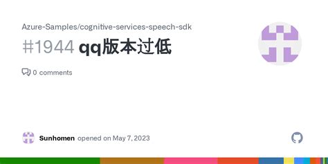 Qq Issue Azure Samples Cognitive Services Speech Sdk Github