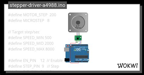 Stepper Driver O Wokwi Esp32 Stm32 Arduino Simulator