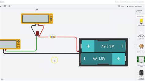 Tinkercad Circuit Mesures YouTube