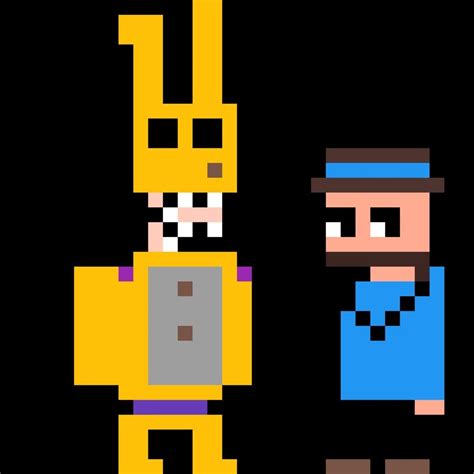 Fnaf 8 Bit Stripes Rfivenightsatfreddys