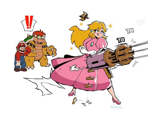Peach Princess By Jadenpolarwnight2025 On Deviantart