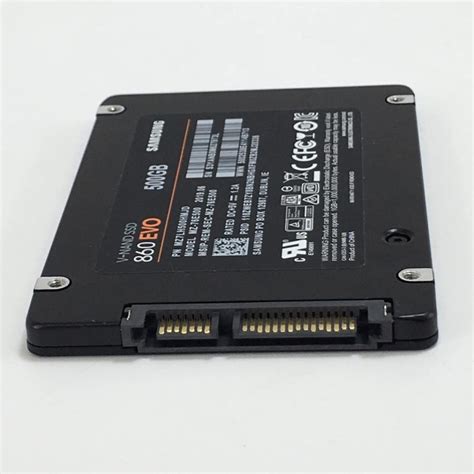 Samsung 860 EVO 500GB SATA 2.5インチ 内蔵 SSD MZ-76E500B/EC ...