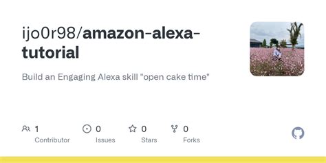 Github Ijo0r98amazon Alexa Tutorial Build An Engaging Alexa Skill
